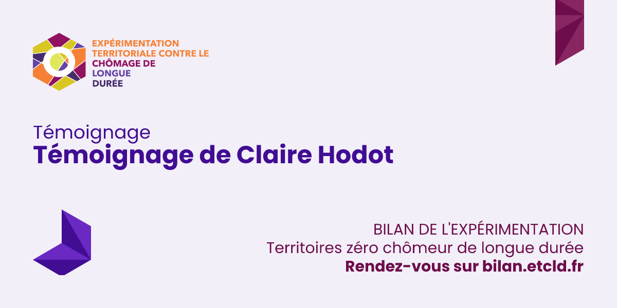 Témoignage de Claire Hodot | Le site du Bilan ETCLD